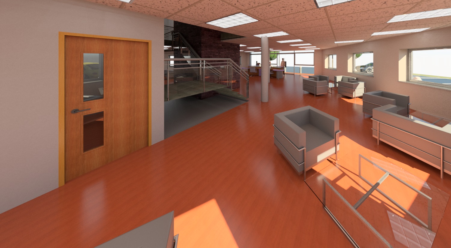 Tower – Internal Camera View Ground Floor