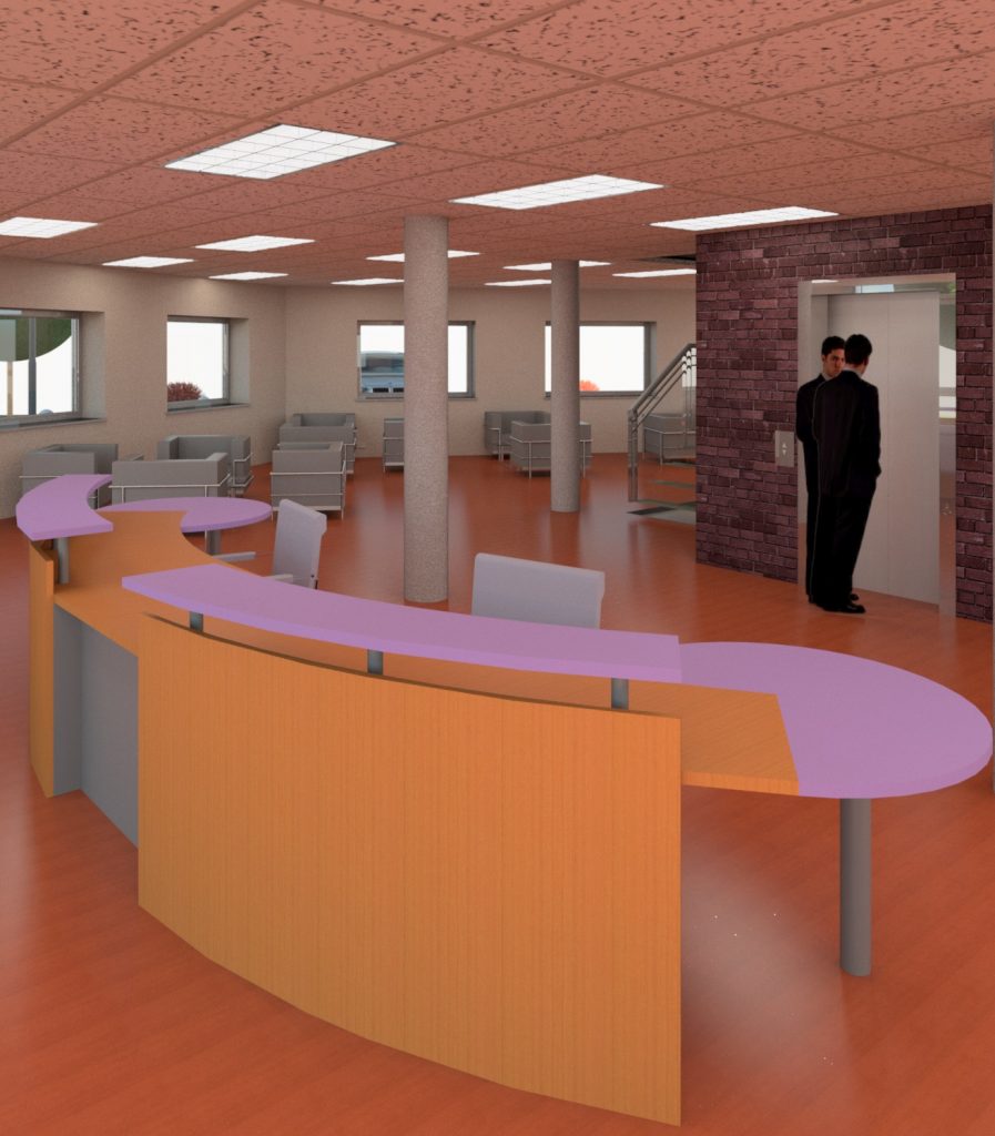 Tower – Reception Area and Lift